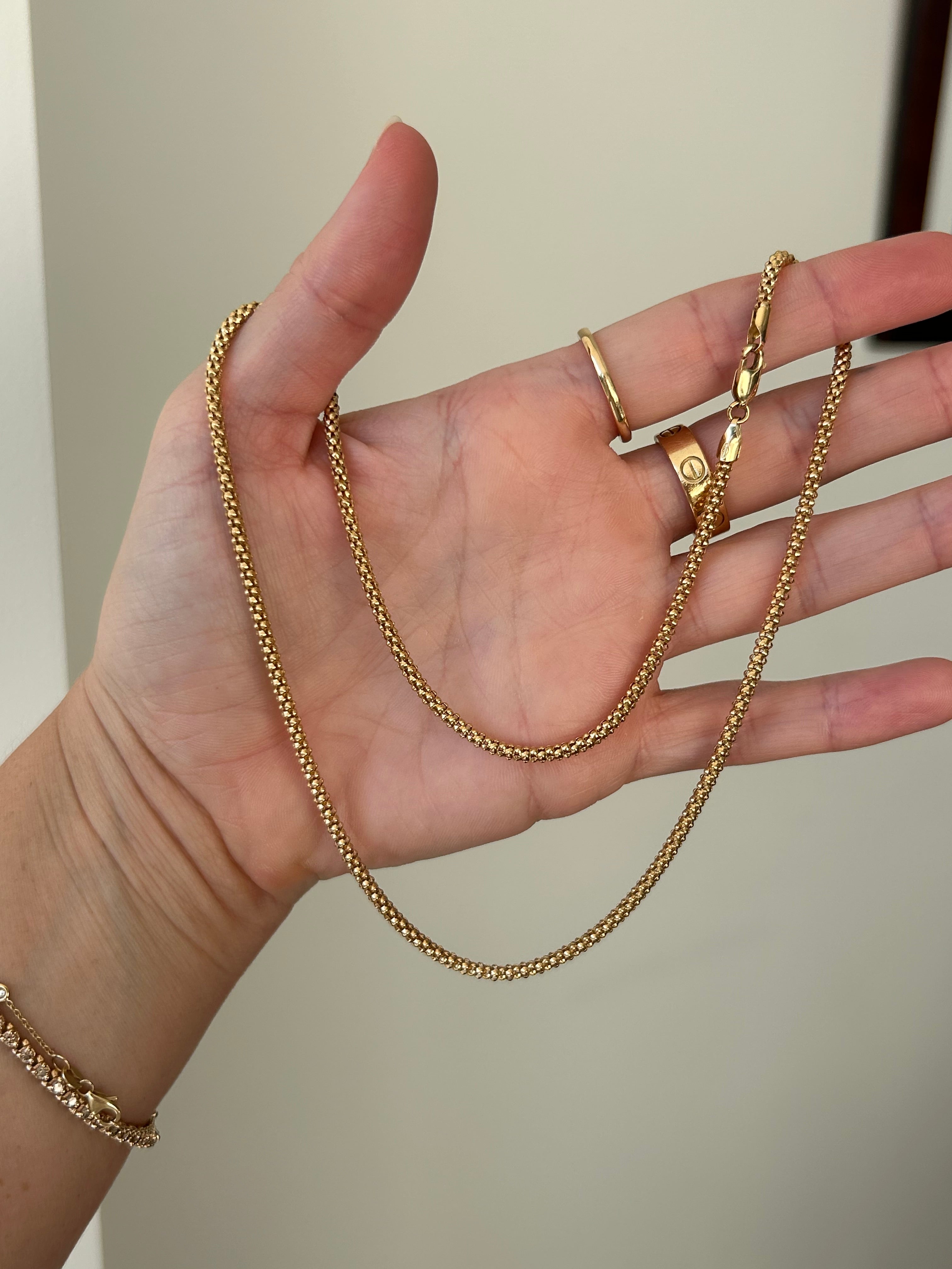 Popcorn Chain – Mel's Treasures