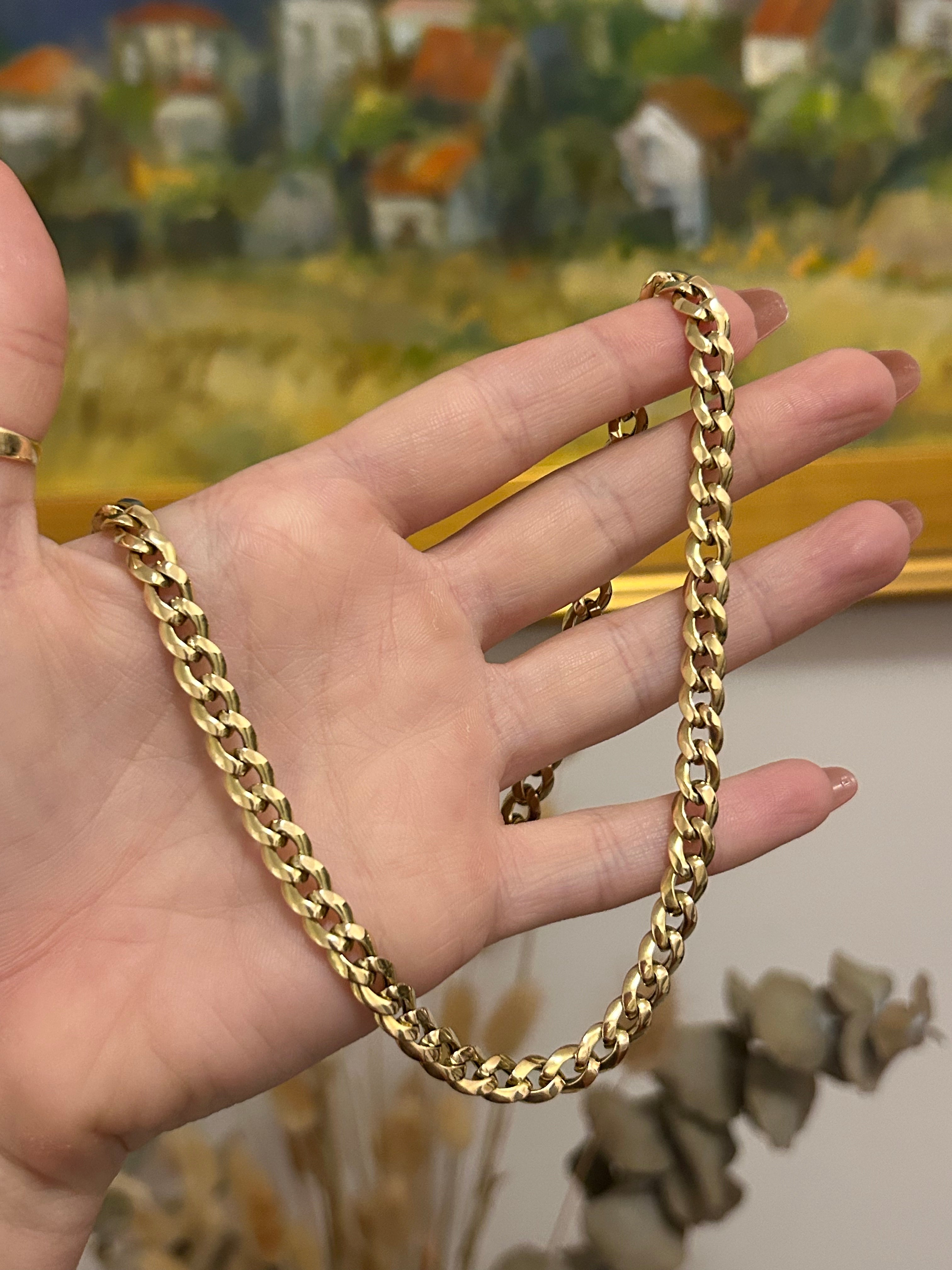 Puffy Curb Chain – Mel's Treasures