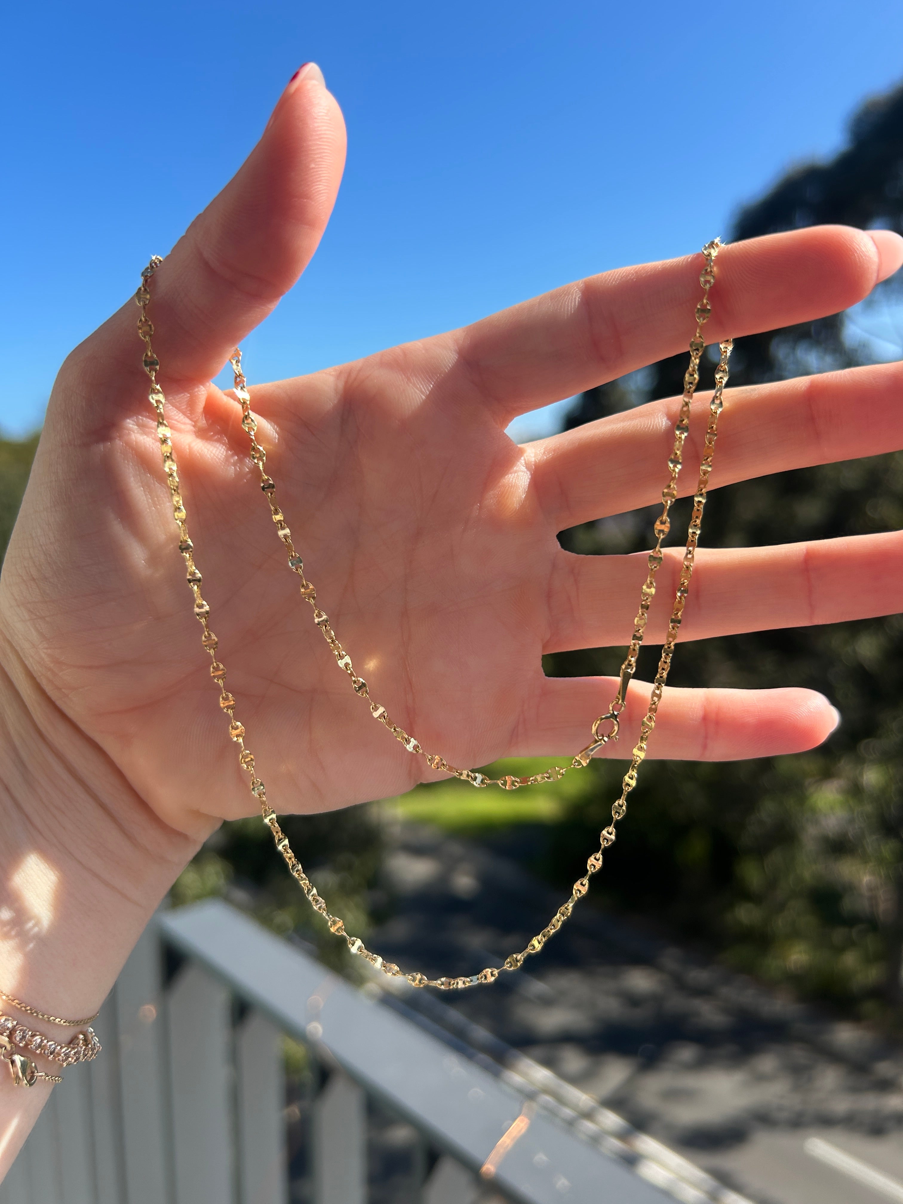 Fluted Mariner Chain – Mel's Treasures