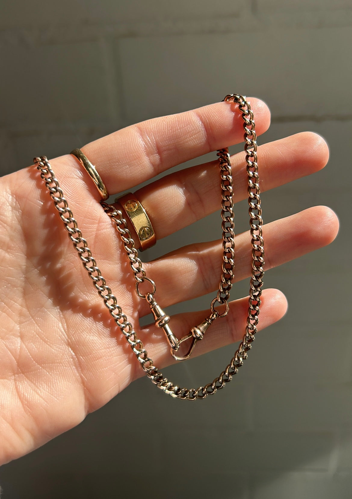 Antique Rosy Watch Chain – Mel's Treasures