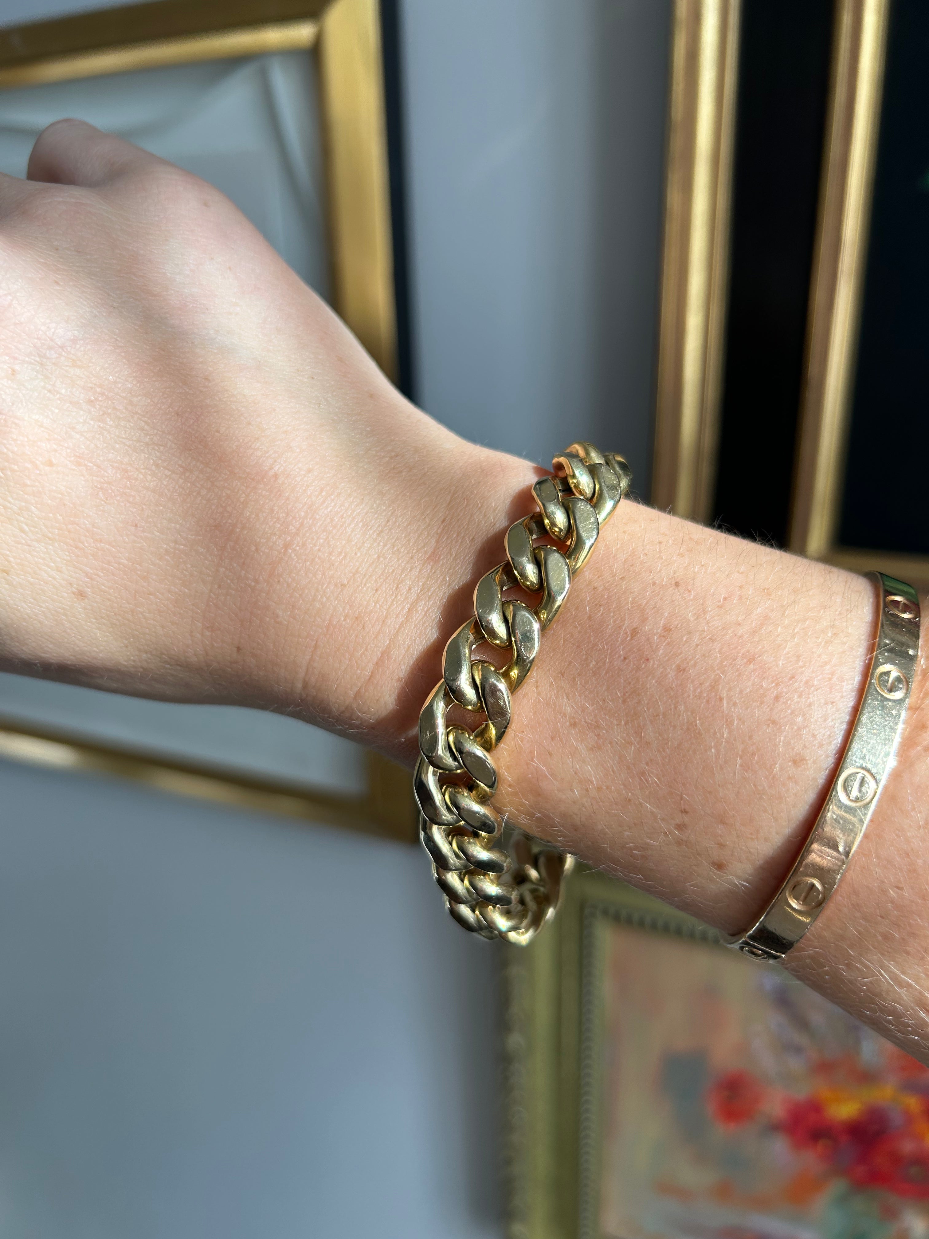 Chunky Curb Bracelet – Mel's Treasures