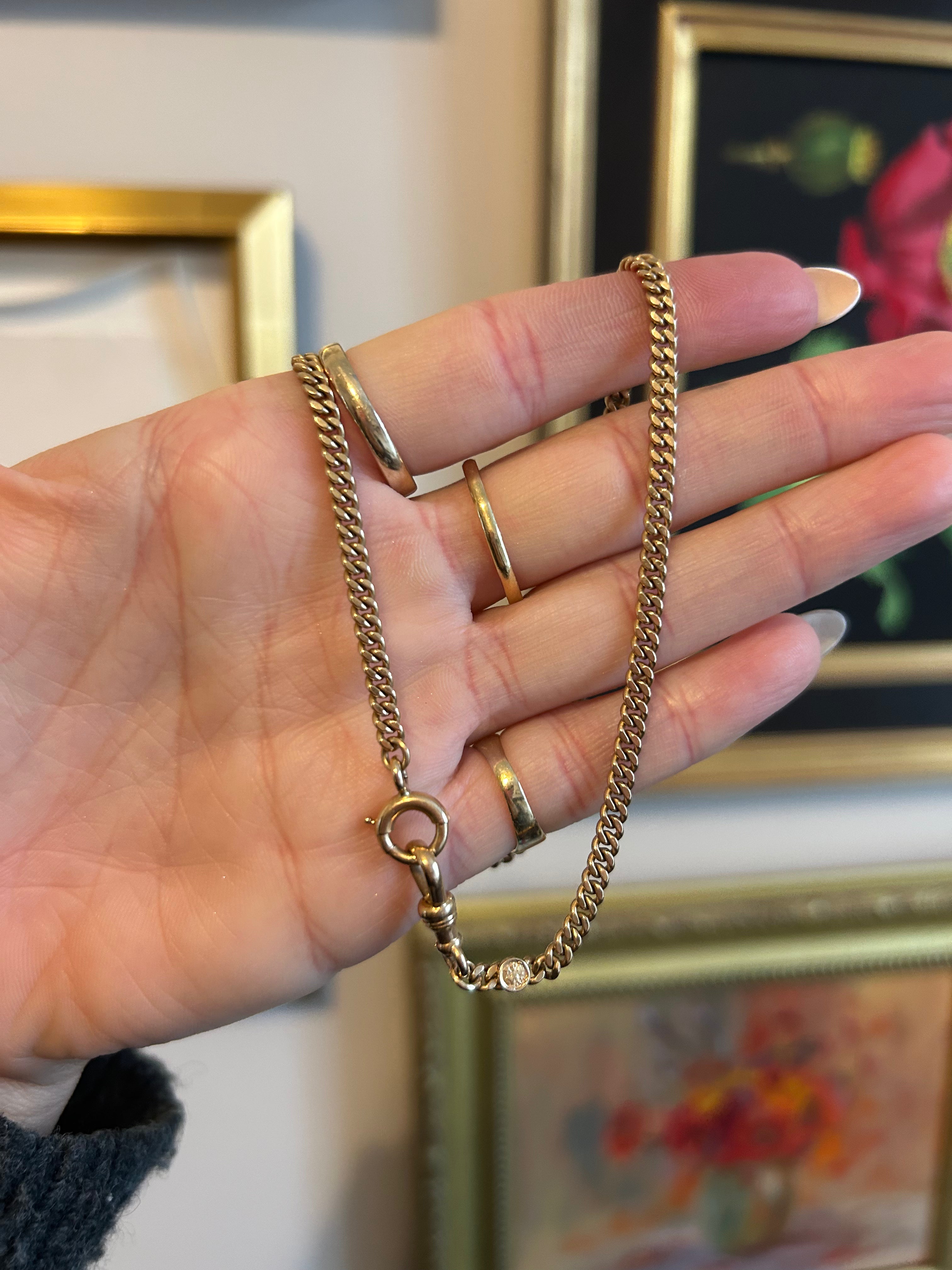 Curb Watch Chain Choker – Mel's Treasures