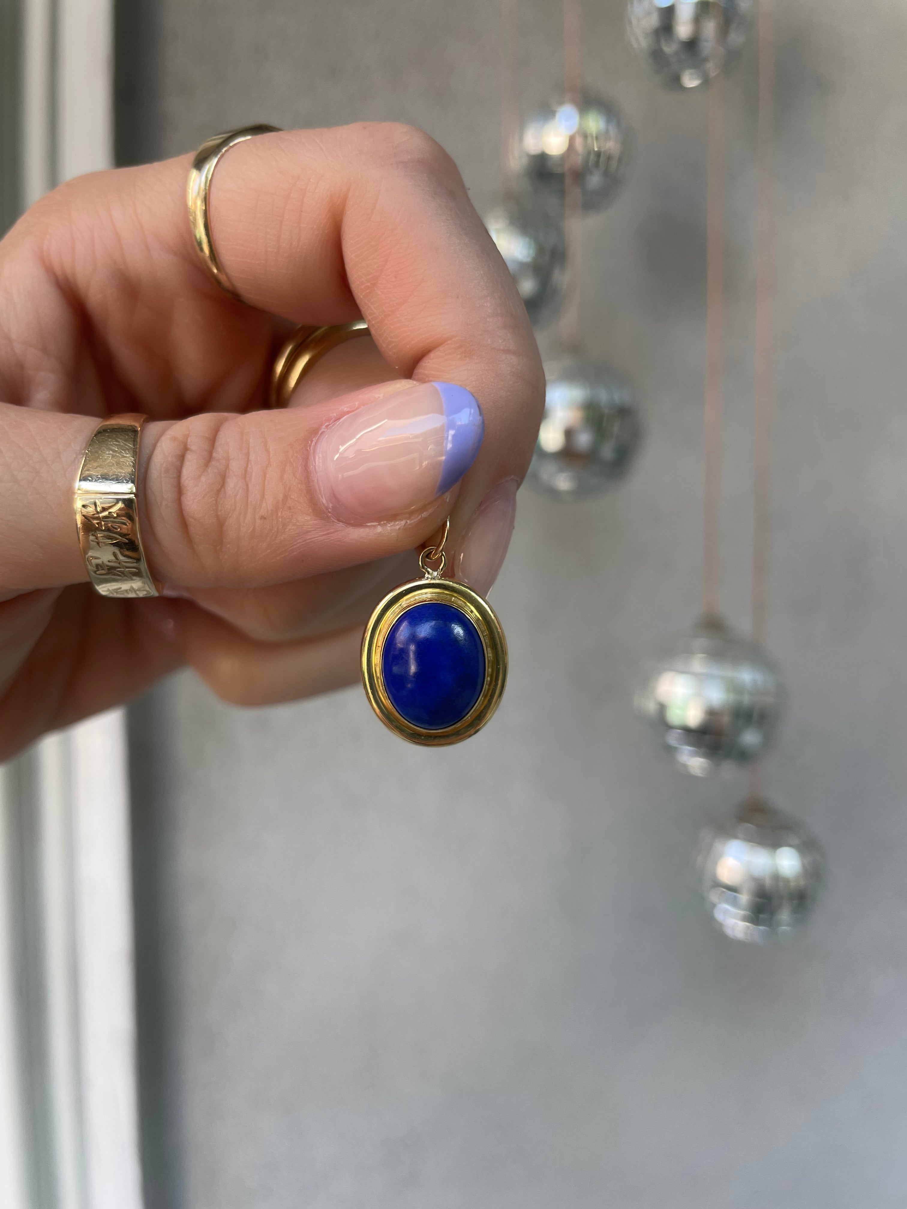 Mega Lapis Pendant – Mel's Treasures