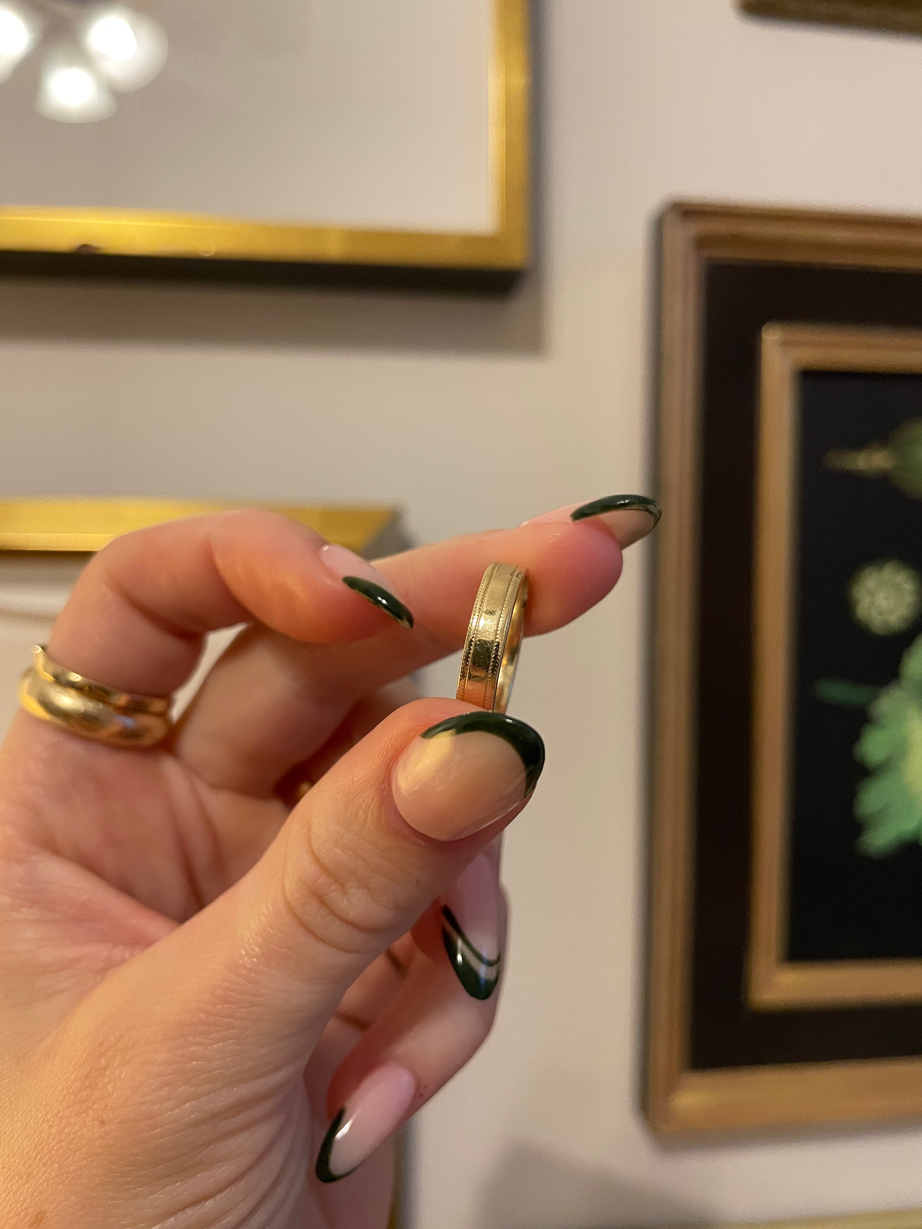 Etched Band – Mel's Treasures