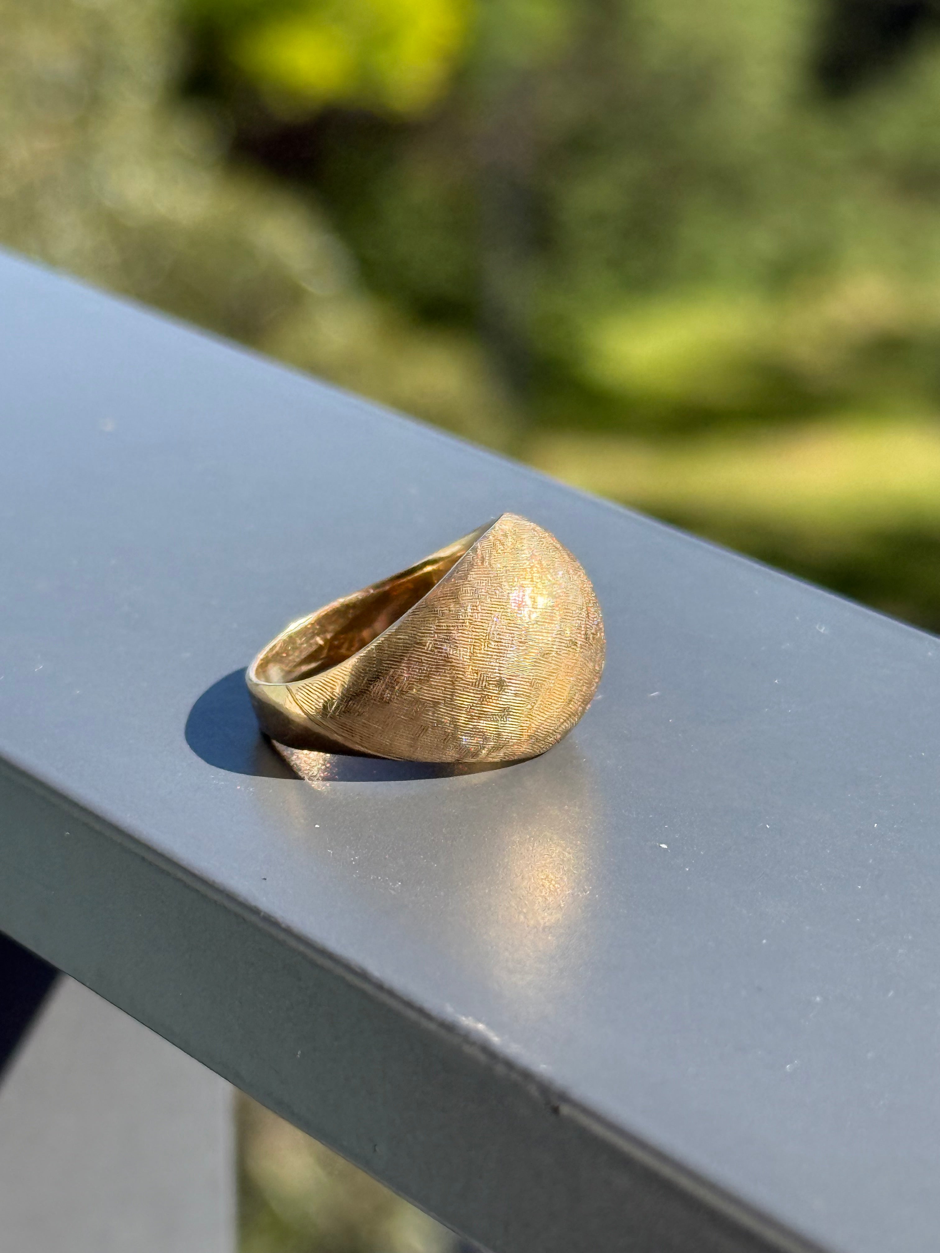 Matte Dome Ring – Mel's Treasures