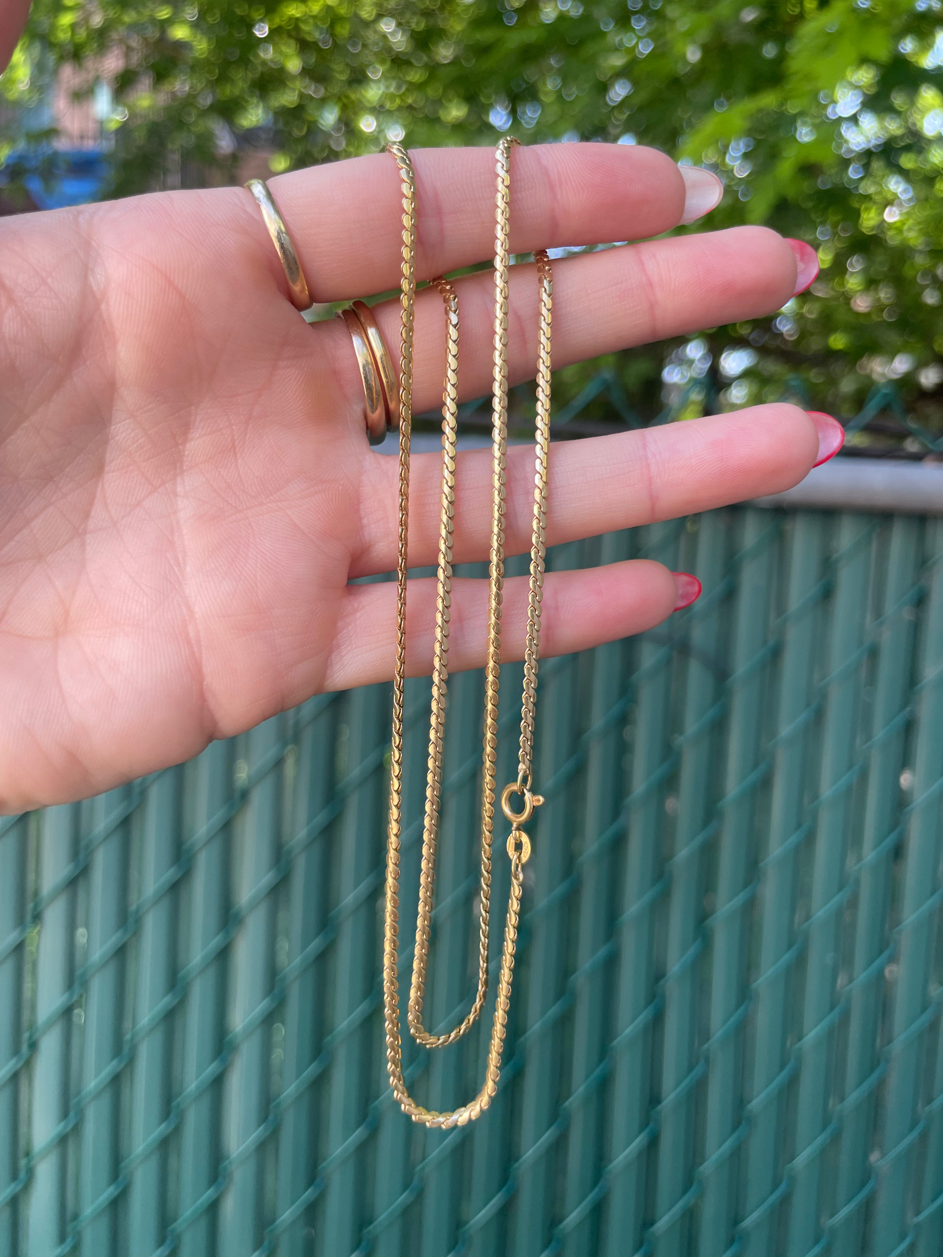 Vintage S link chain – Mel's Treasures