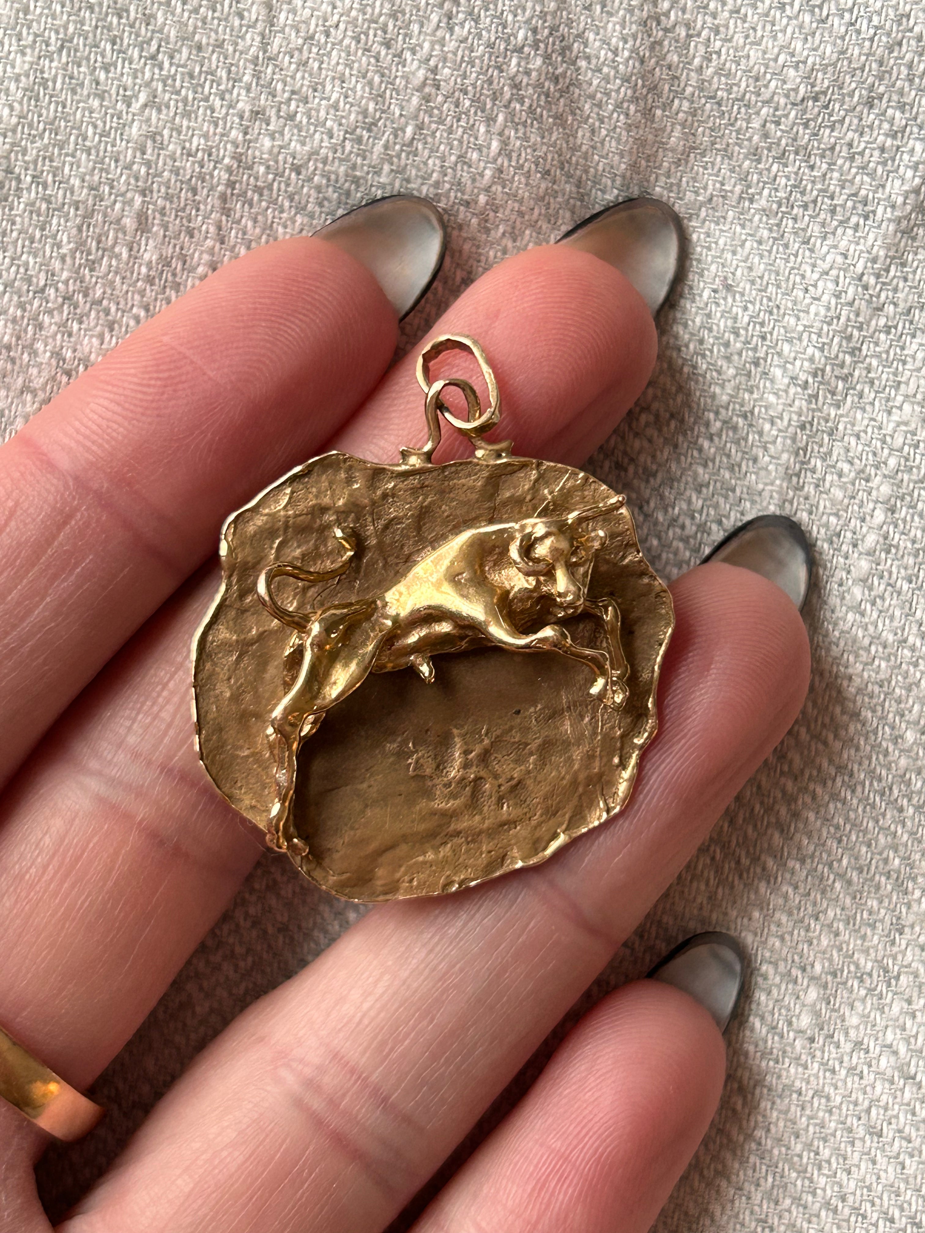 Mega Taurus Charm – Mel's Treasures