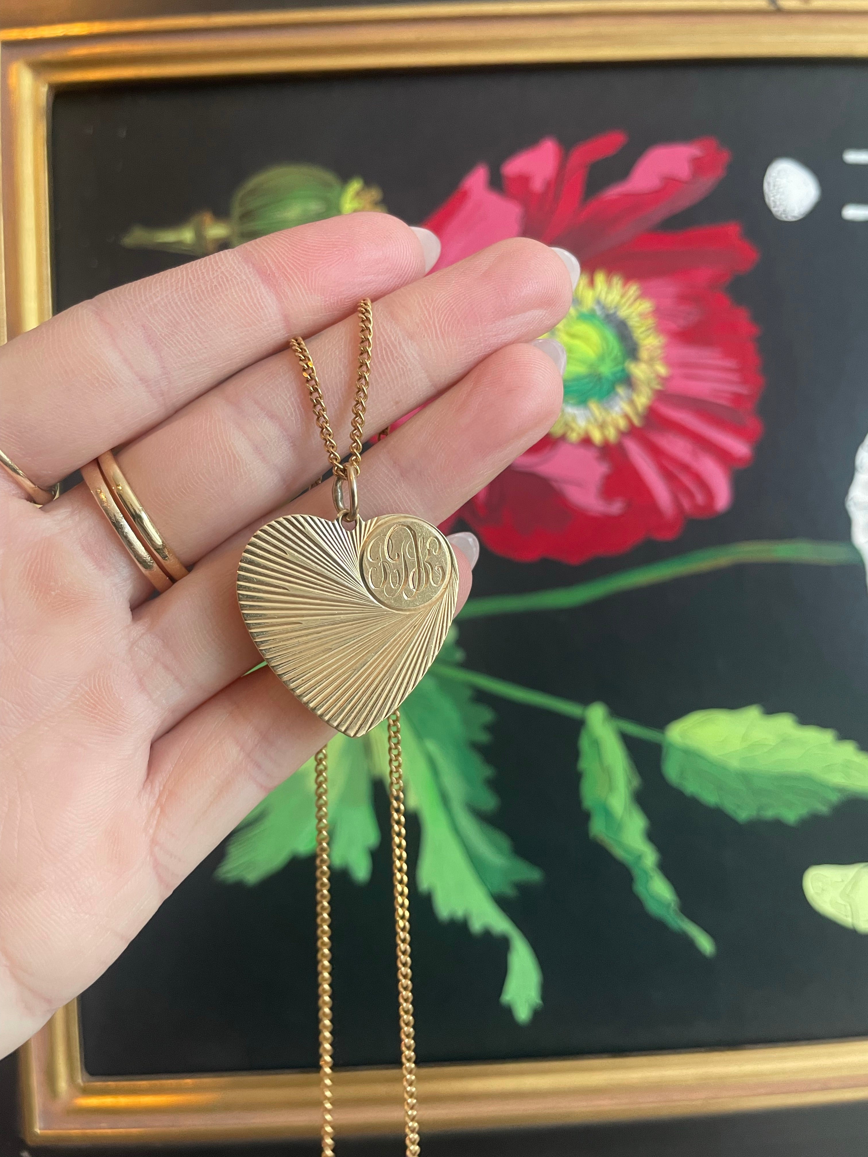 Engine Turned Pendant – Mel's Treasures